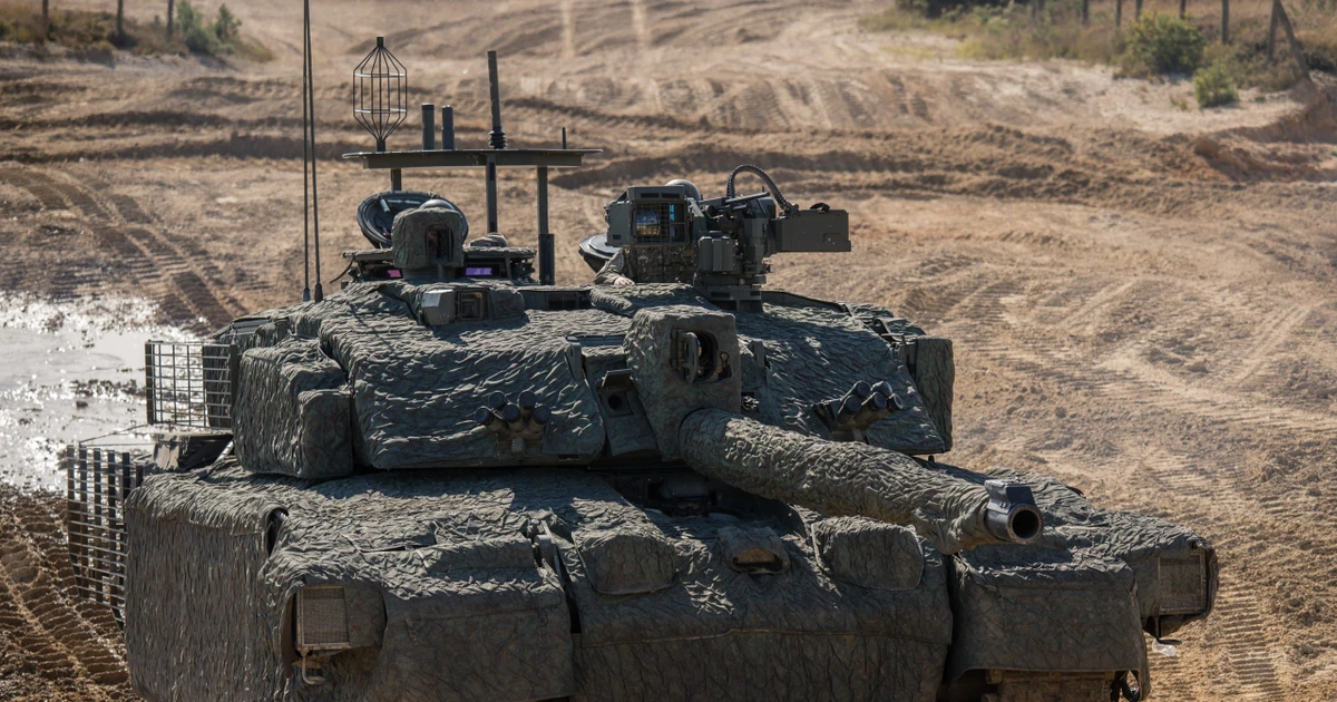 Xe tăng Challenger 2 TES chống RPG, chiến trường bất bại