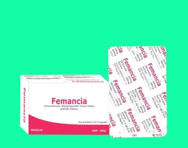 Thuốc sắt Femancia bị cấm sản xuất và lưu hành trên thị trường