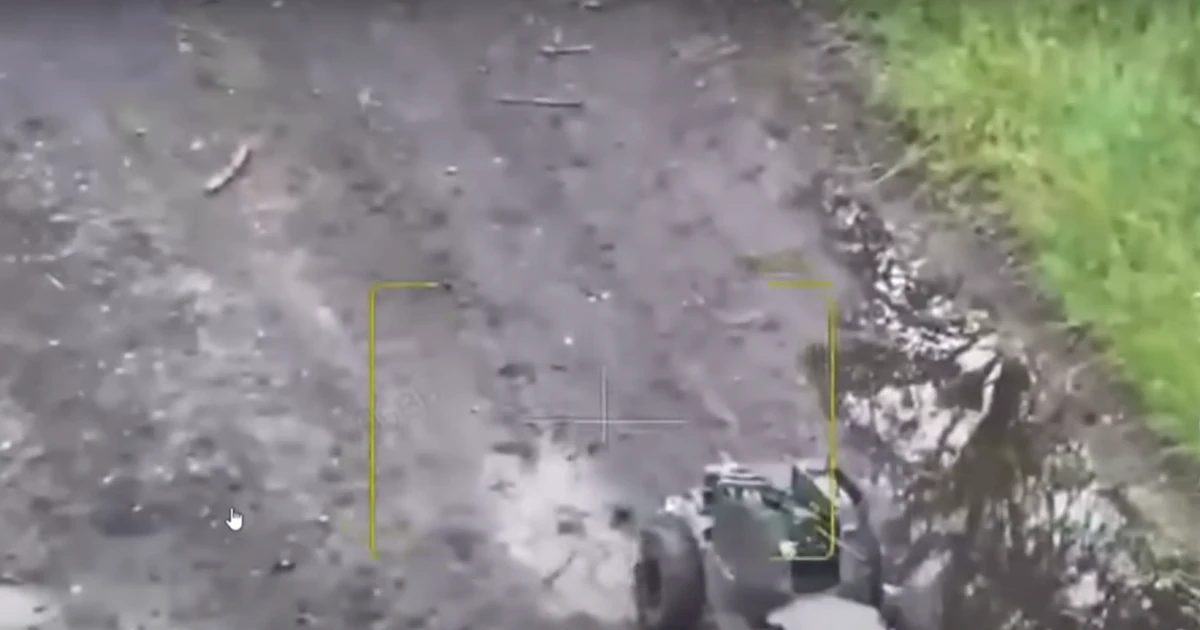 Ukraine dùng xe robot chiến đấu Lyut chống lại Nga