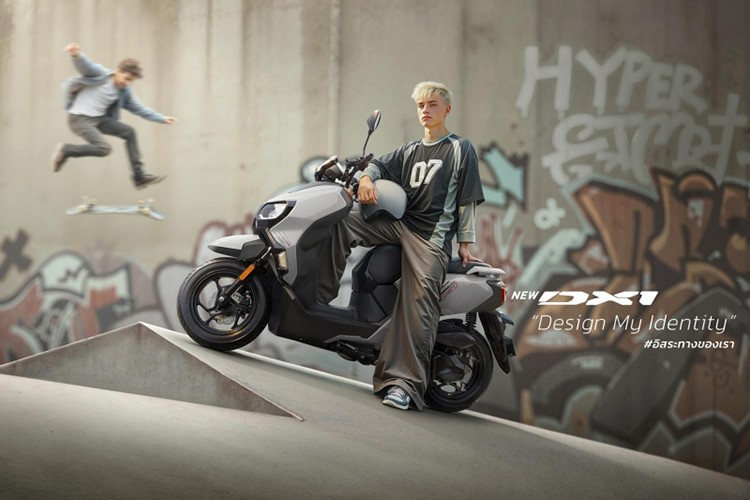 The GPX DX1 2026 scooter has been launched, a new "rival" to the Honda ...