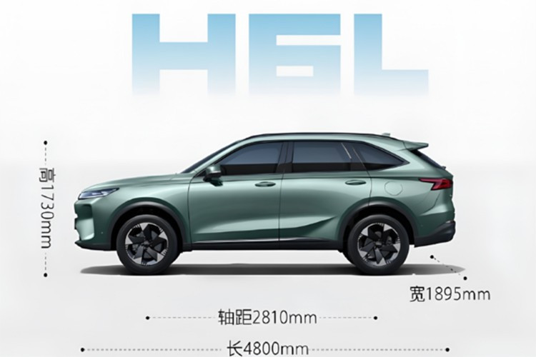 Haval H6L 2026 avslørt for kun 369 millioner VND – lanseres i november 2025